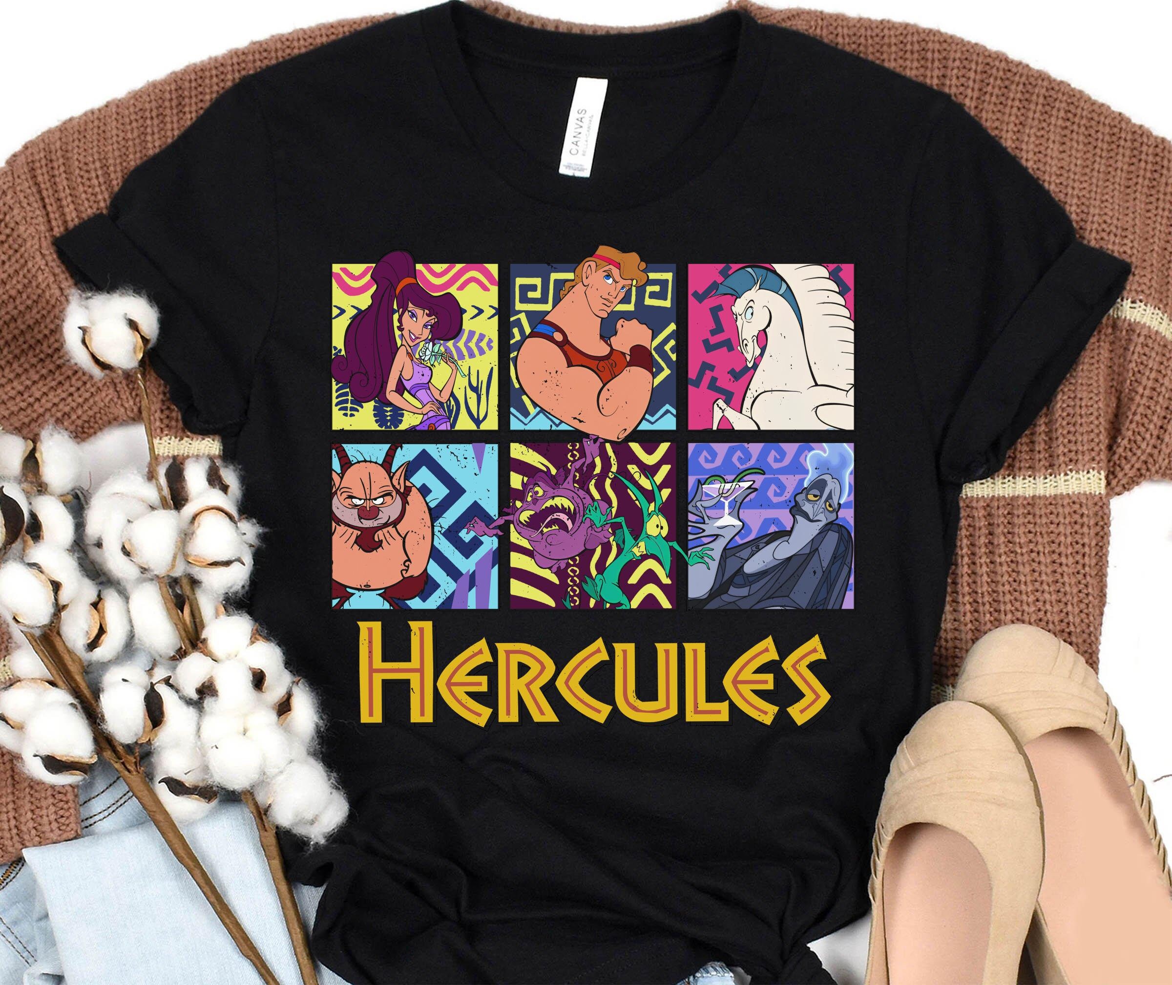 Retro 90s Hercules Characters Shirt / Hercules - Inspire Uplift