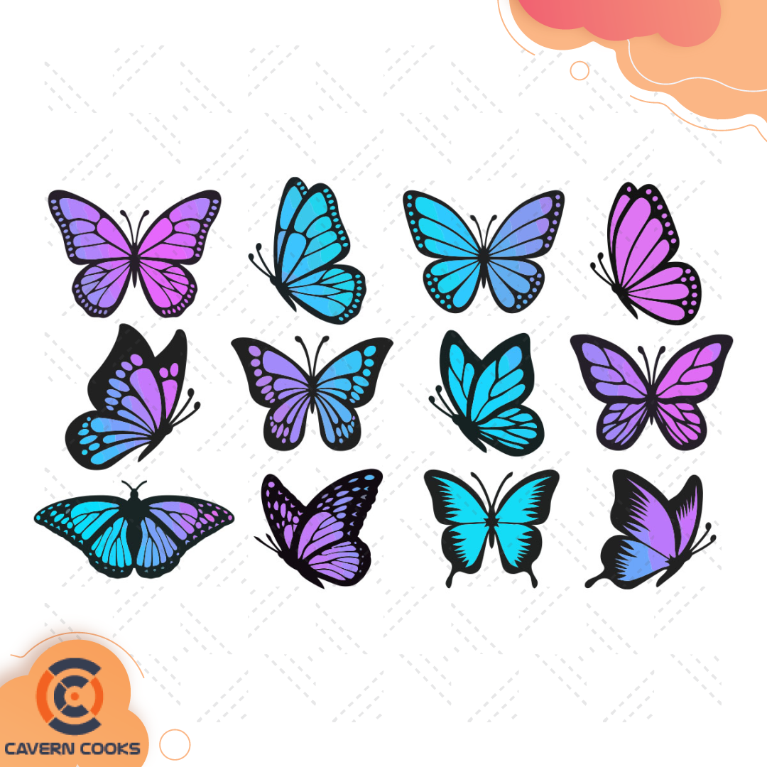 Butterfly Bundle Svg, Trending Svg, Butterfly Svg, | Inspire Uplift