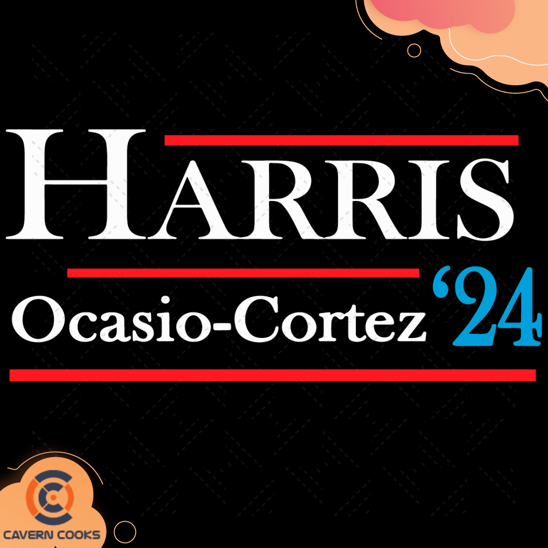 Kamala Harris Alexandria Ocasio-Cortez 2024 Presid | Inspire Uplift