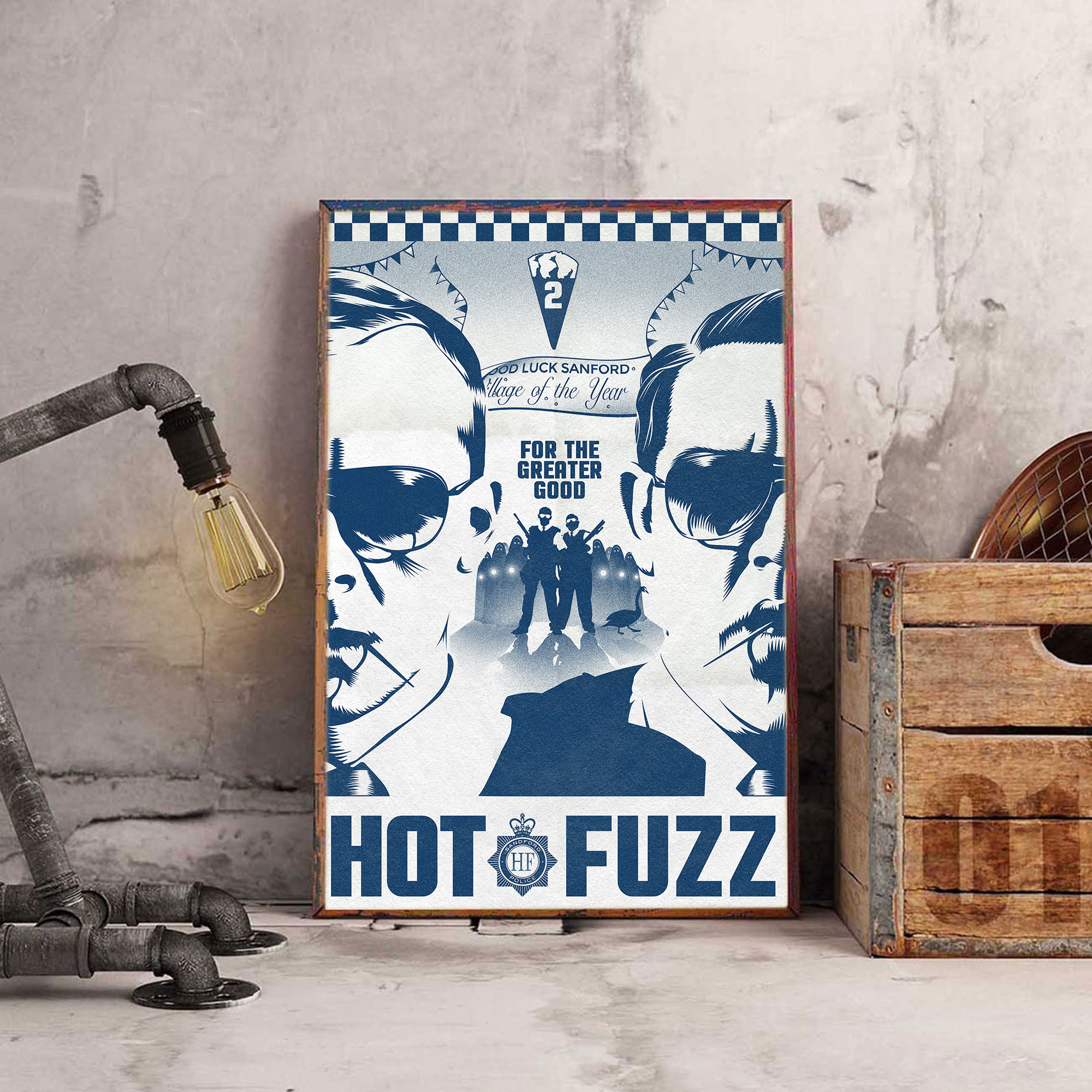 Hot Fuzz Art