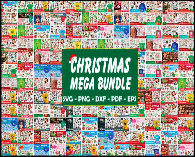All Disney Christmas Mega Bundle, Mickey Svg, Princess Chris | Inspire ...