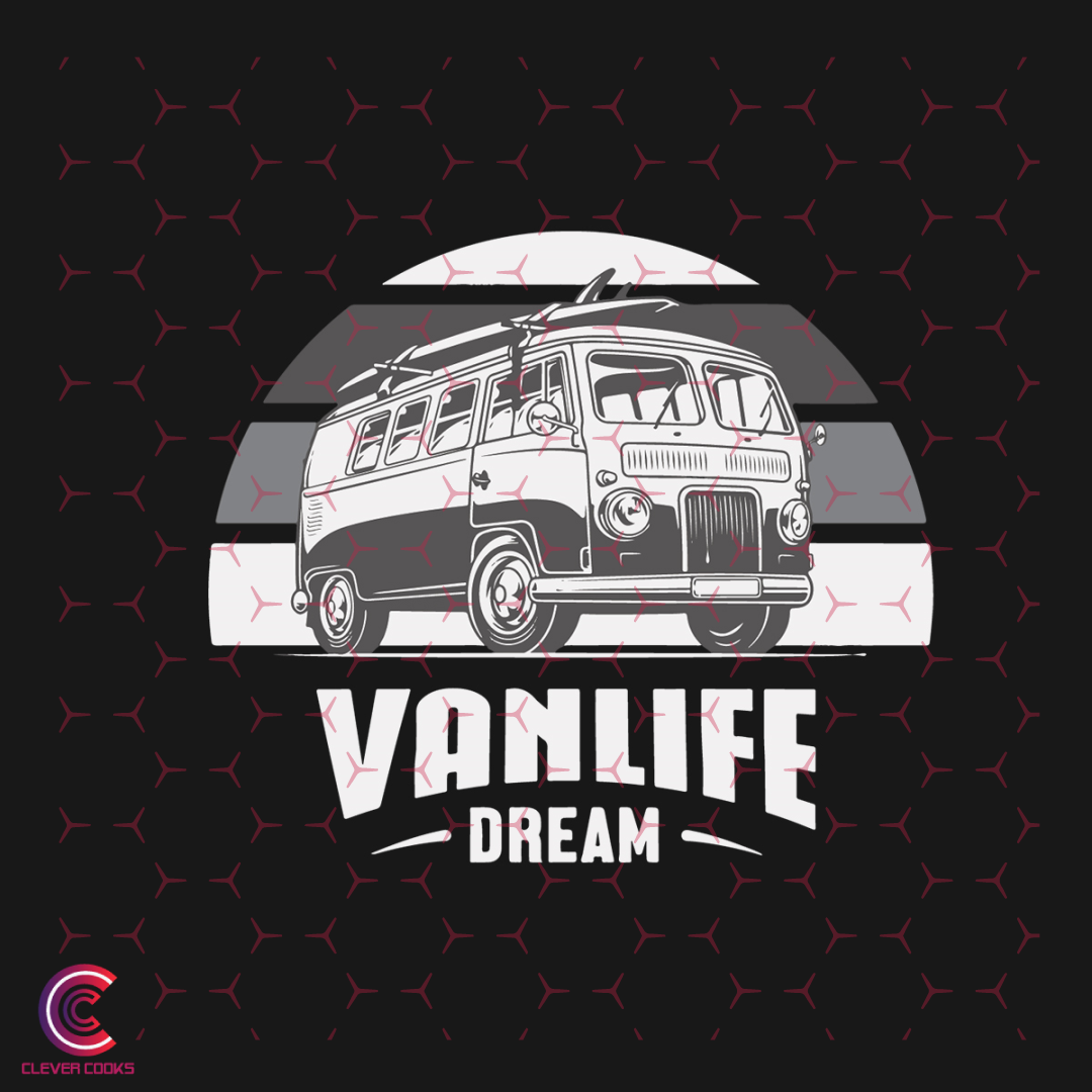 Vintage Van Life Dream Svg, Trending Svg, Van Svg, | Inspire Uplift