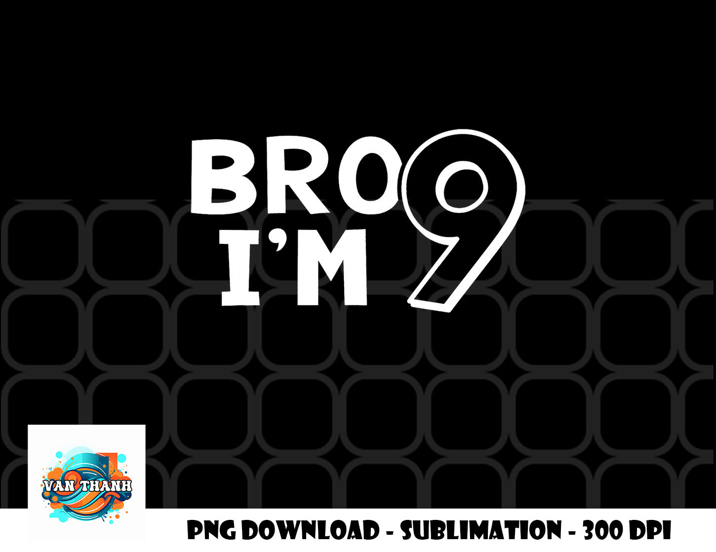 9th Birthday Shirt Boy Bro I am 9 Year Old Nine Nineth Party - Inspire ...