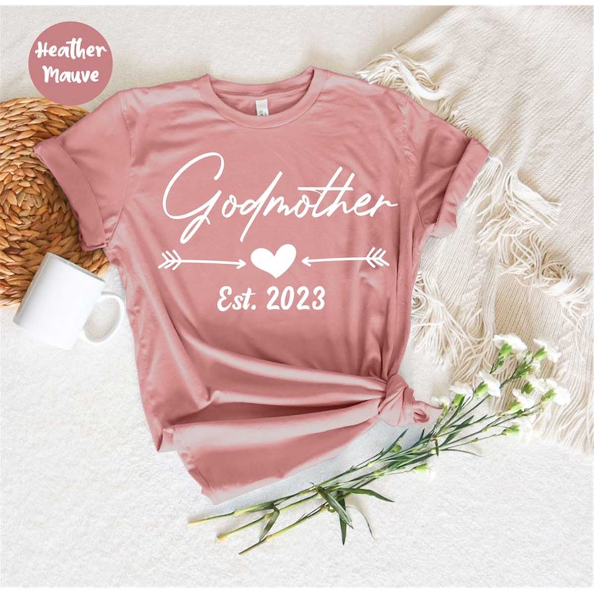 Godmother Est 2023, Promoted To Godmother, Godmom Gift, New | Inspire ...