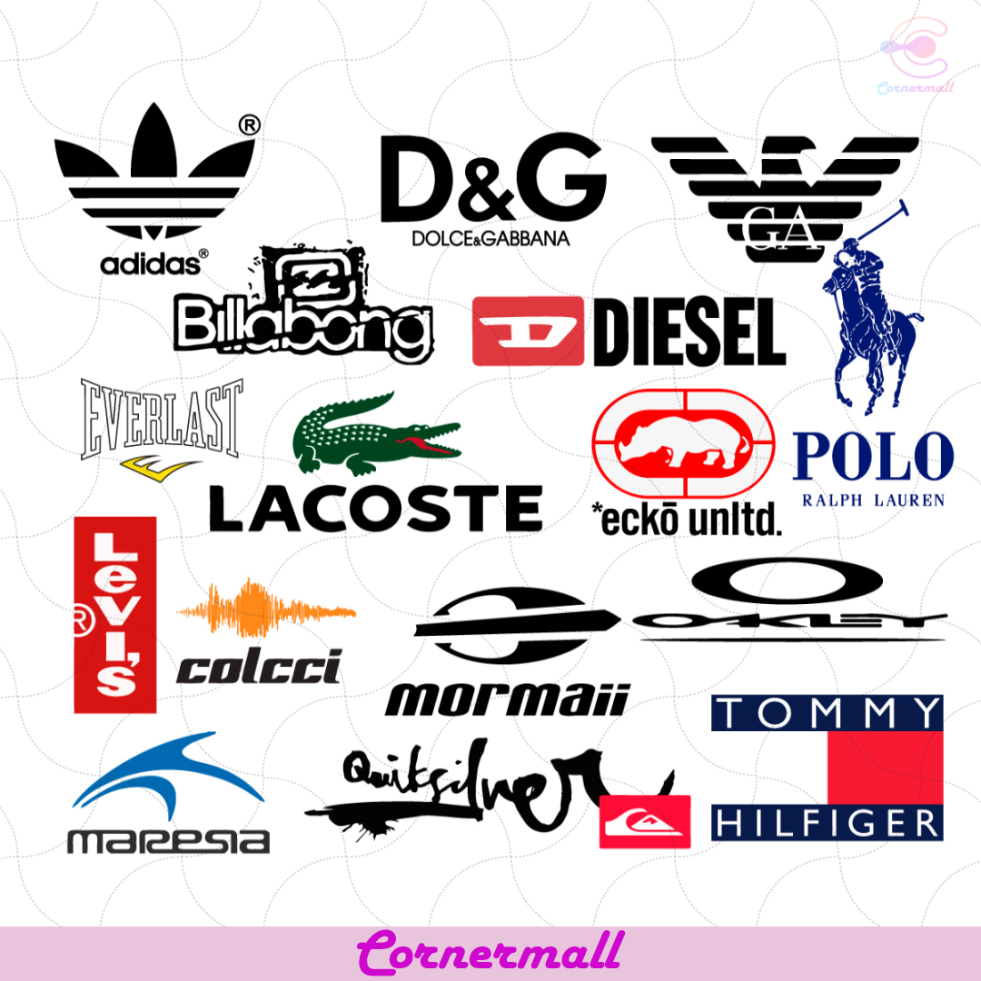 Brand Logo Svg Bundle, Logo Bundle Svg, Famous Logo Svg, Log | Inspire ...