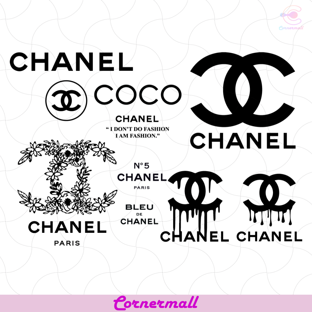 Chanel Coco Logo Svg, Dripping Chanel Svg, Chanel LogoS vg, - Inspire ...