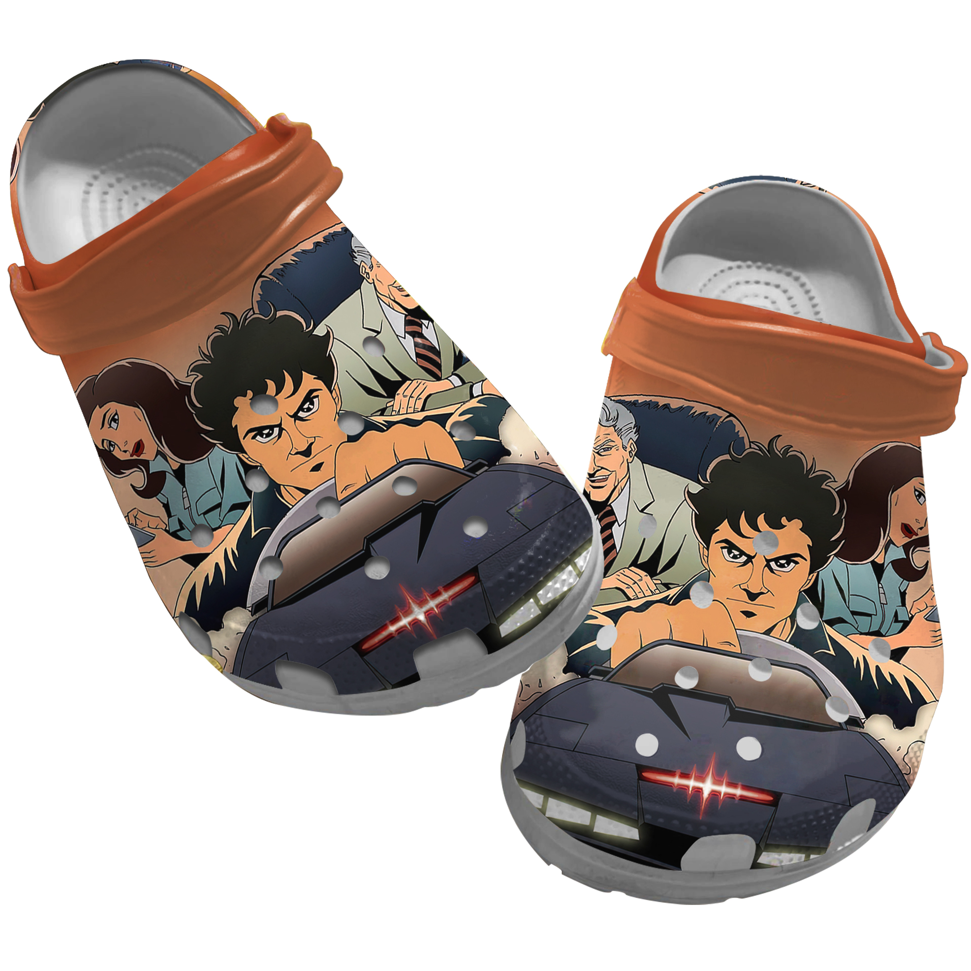 Knight Rider Crocs, Knight Rider Sandals, Movie Crocs, Movie - Inspire ...