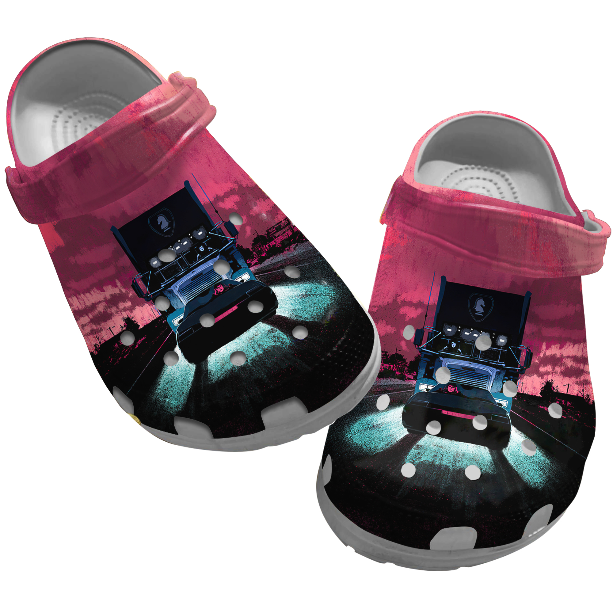 Knight Rider Clog Shoes Unisex, Knight Rider Crocs, Knight R - Inspire ...