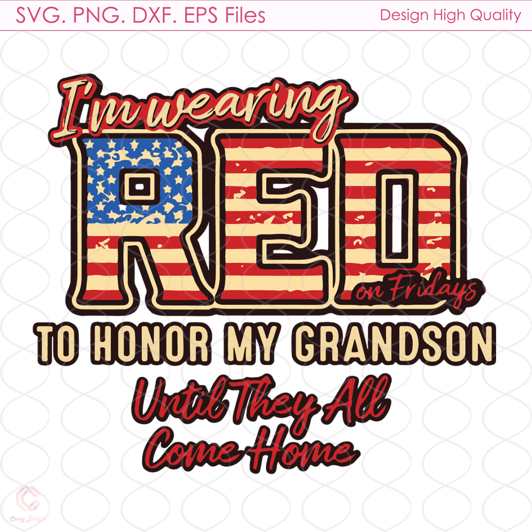 I Am Wearing Red America Svg, Fourth Of July Svg, America Pa | Inspire ...