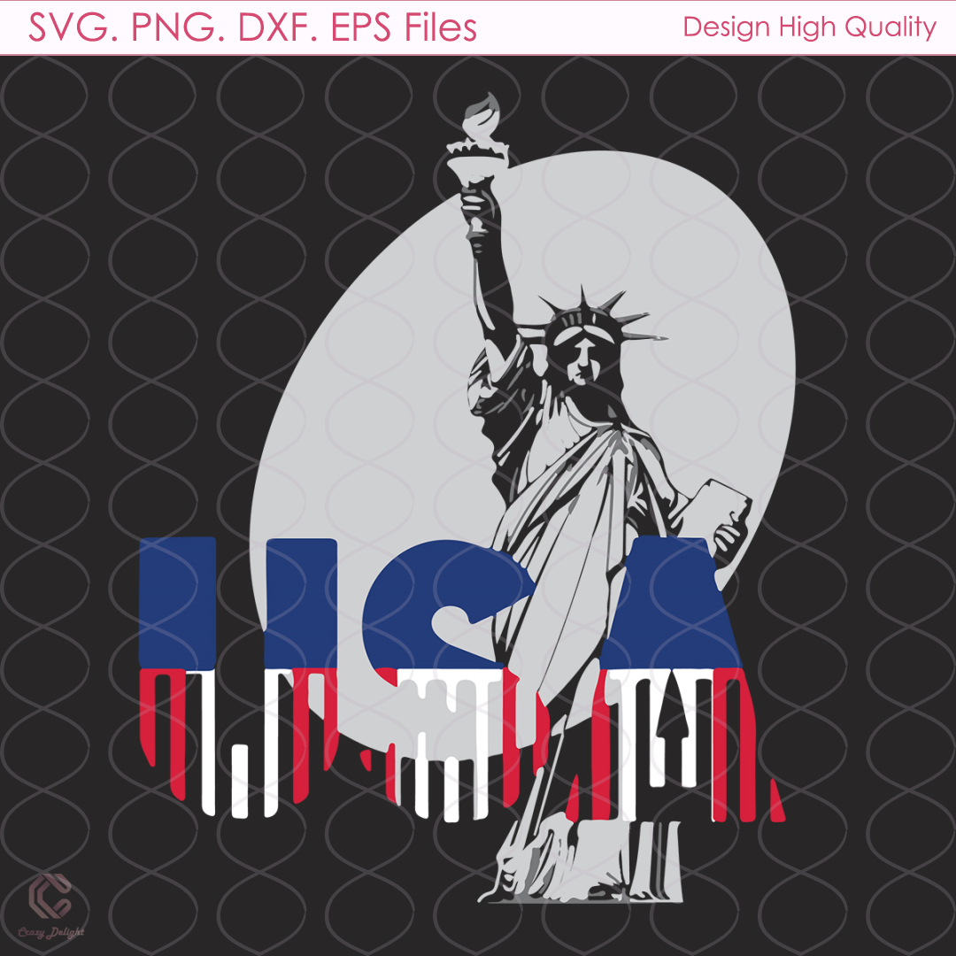 The Usa Liberty Svg, 4th Of July Svg, America Svg, Patriotic | Inspire ...