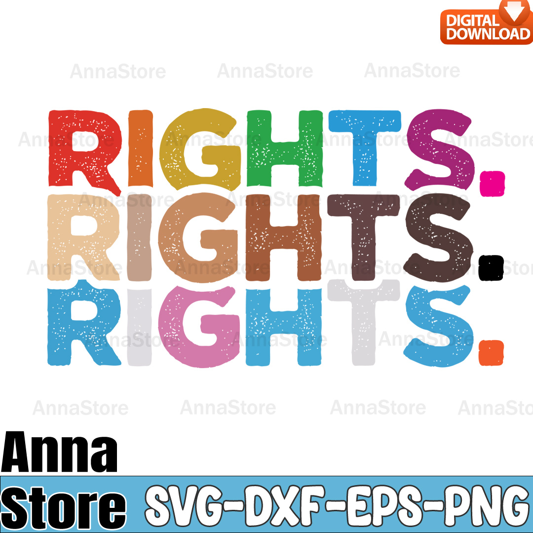 Rights Rights Rights Svg,Pride Svg, LGBT SVG Bundle,Lesbian - Inspire ...