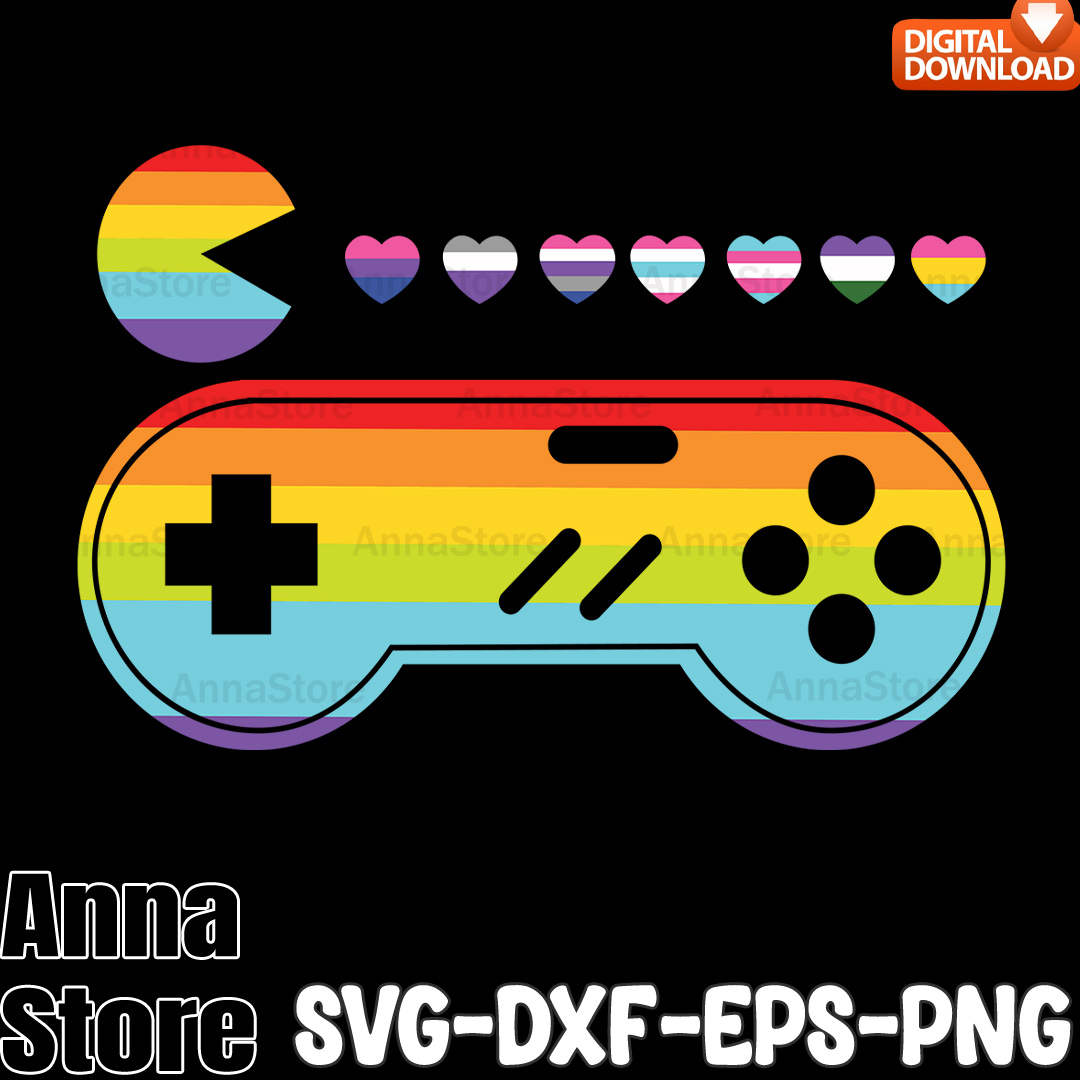 Gamer Svg,Pride Svg, LGBT SVG Bundle,Lesbian Svg , Gay Svg, | Inspire ...