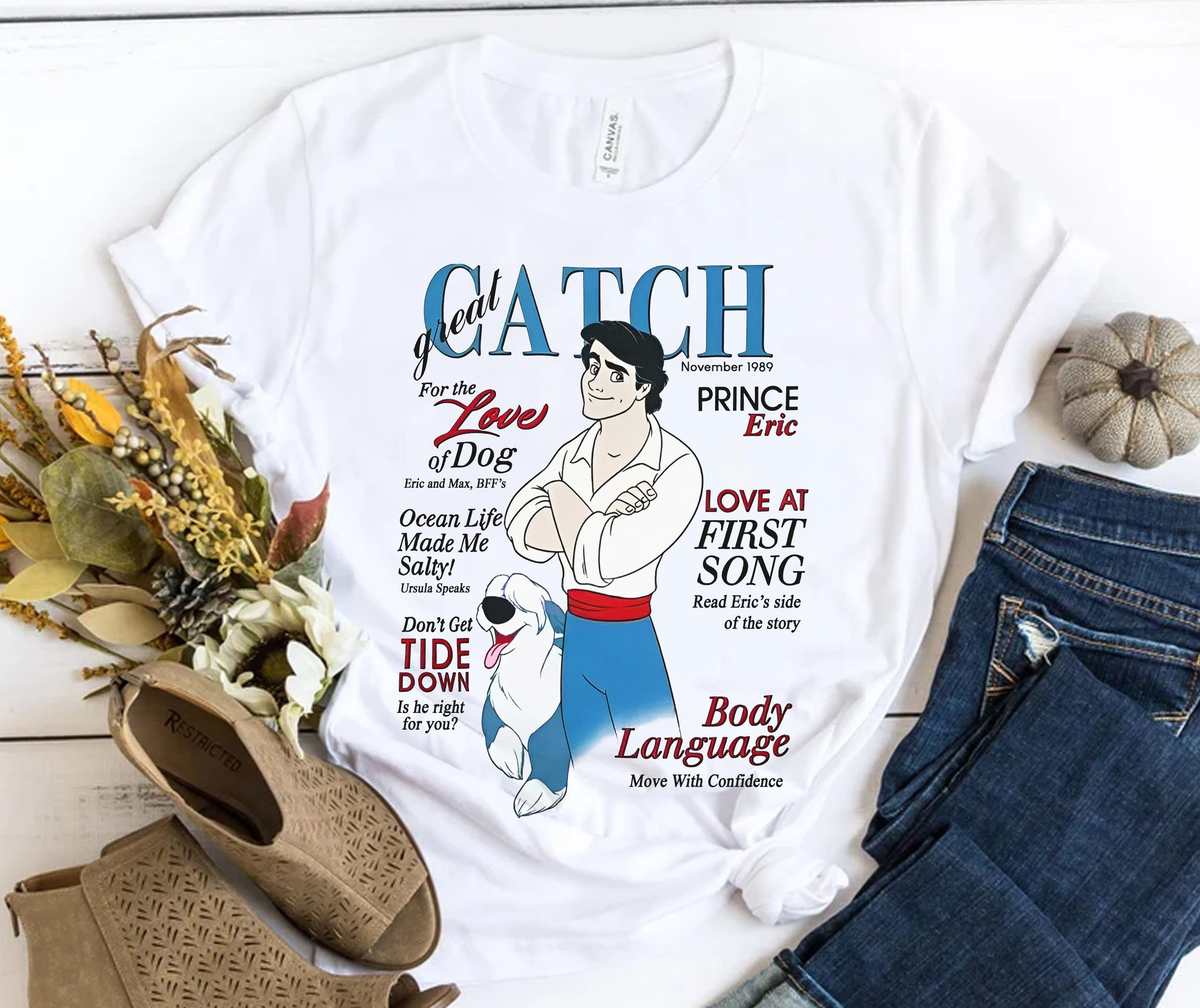 Retro Prince Eric Shirt / The Little Mermaid Sh | Inspire Uplift