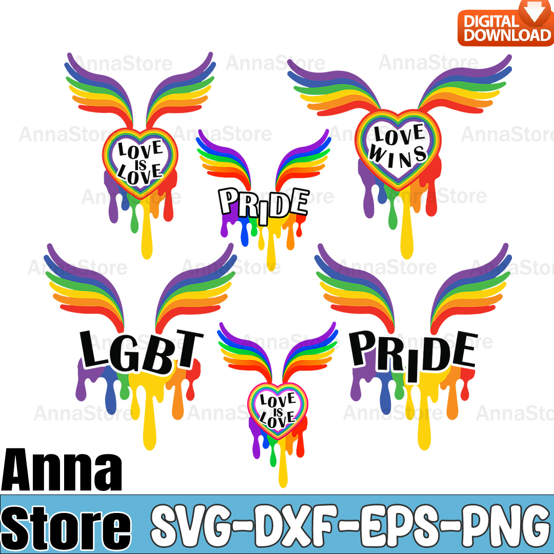 Pride Svg, Love Is Love Svg,LGBT SVG,Lesbian Svg , Gay Svg, | Inspire ...