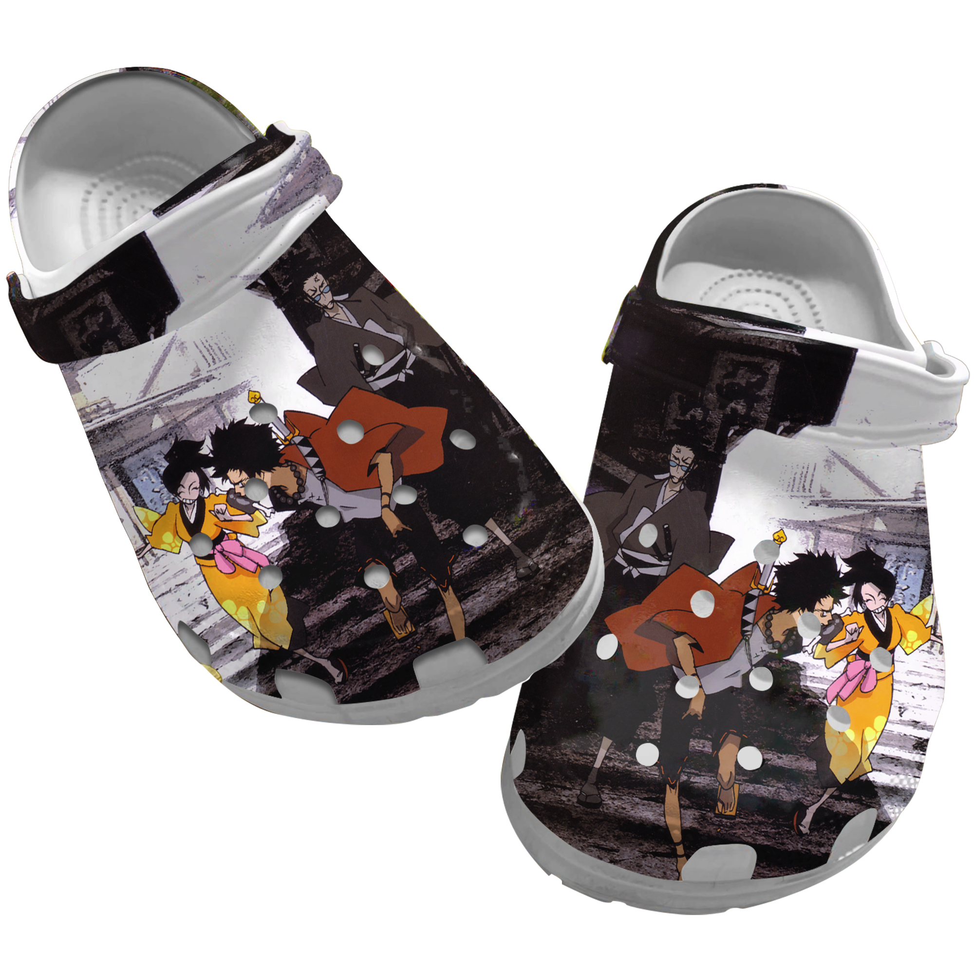Samurai Champloo Crocs, Samurai Champloo Clog Shoes Unisex, - Inspire ...