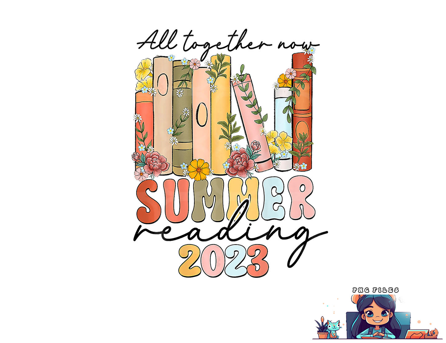 All Together Now Summer Reading 2023 Library Books png, digi - Inspire ...