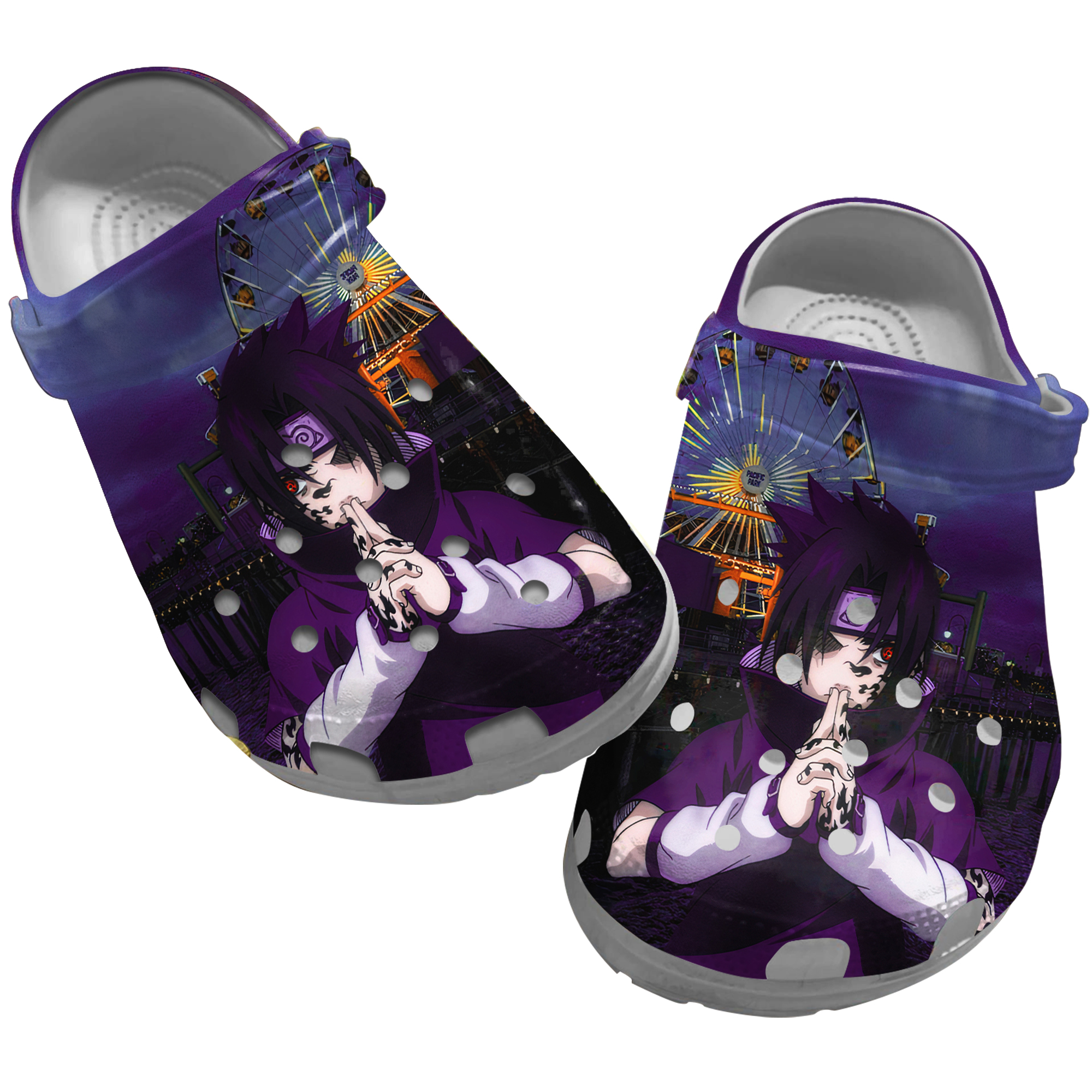Sasuke Uchiha Crocs, Naruto Crocs, Sasuke Uchiha Clog Shoes | Inspire ...