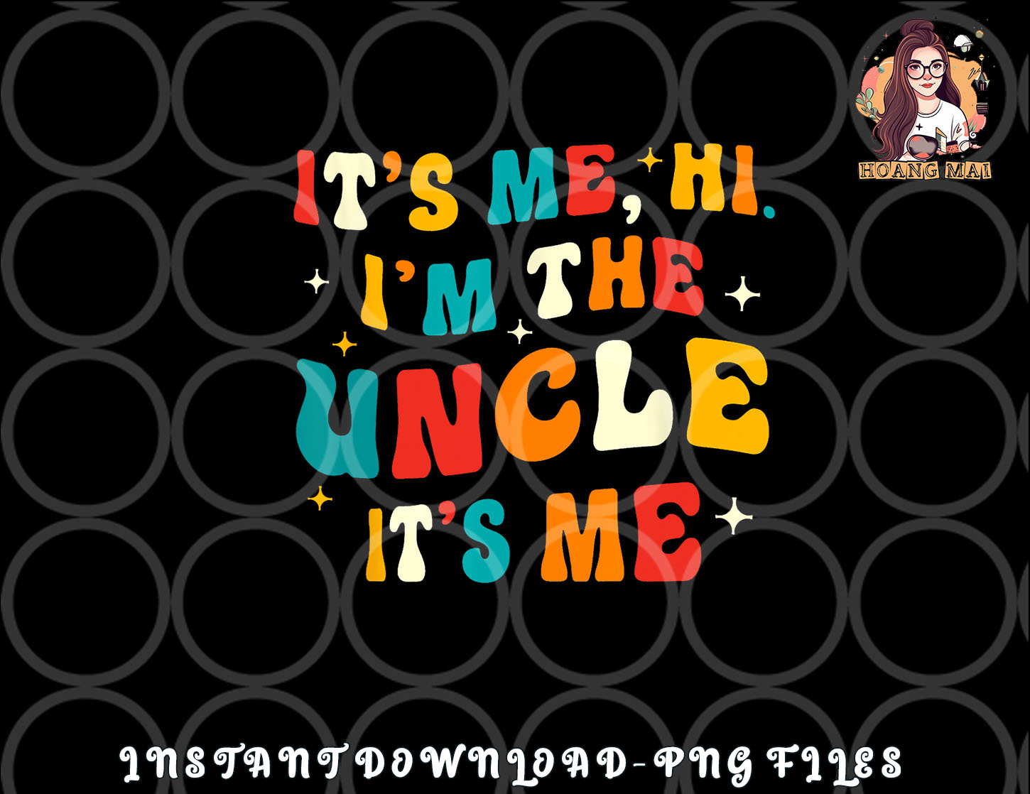 Mens Funny Uncle Gifts Cool Uncle png, digital download copy - Inspire ...