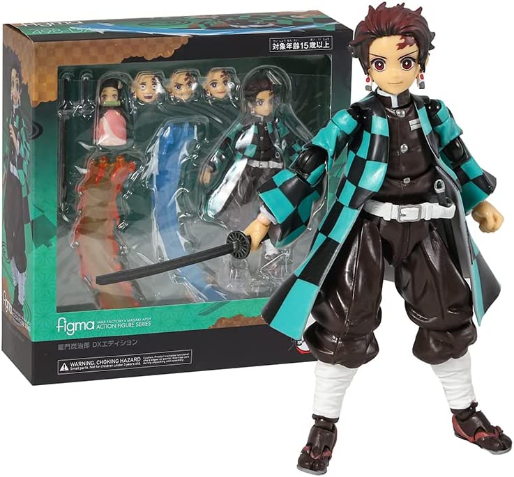 Anime Demonn Slayerr Kamado Nezuko Figma Tanjiro Cake Topper - Inspire ...