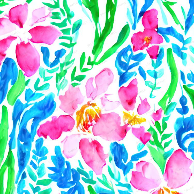 Lilly Inspired 42 Seamless Tileable Repeating Pattern | Inspire Uplift