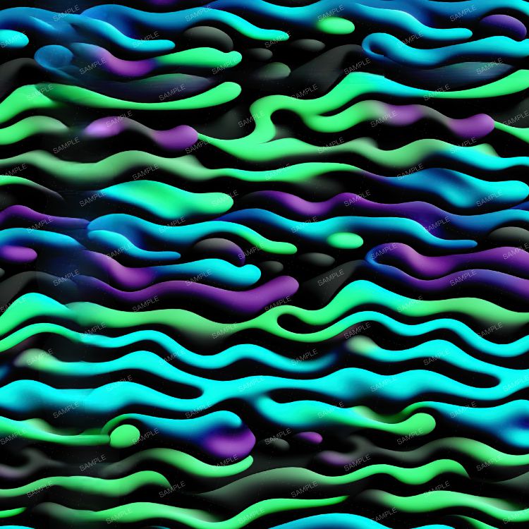 Wavy Doodle 43 Seamless Tileable Repeating Pattern | Inspire Uplift
