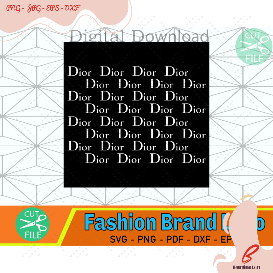 Dior Wrap Svg, Logo Svg, Dior Svg, Dior Luxury Svg, Dior Log - Inspire ...