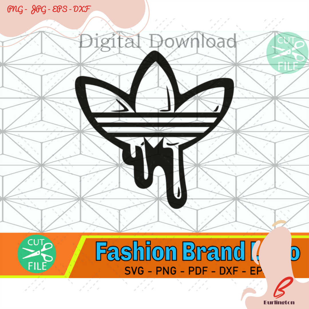 Adidas Logo Dripping Svg, Adidas Svg, Adidas Dripping Svg, S - Inspire ...