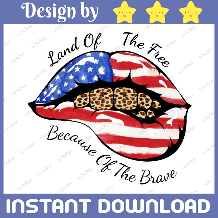 Patriotic Lips Png , American Flag Lips, 4th of July Png , C | Inspire ...