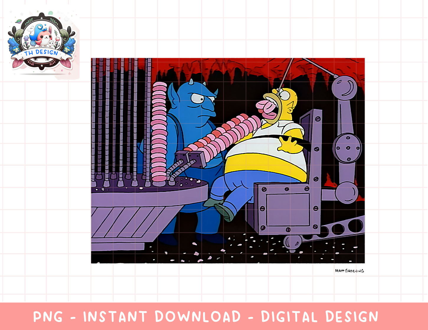 The Simpsons Homer Donut Feed V2 png, sublimation.jpg - Inspire Uplift