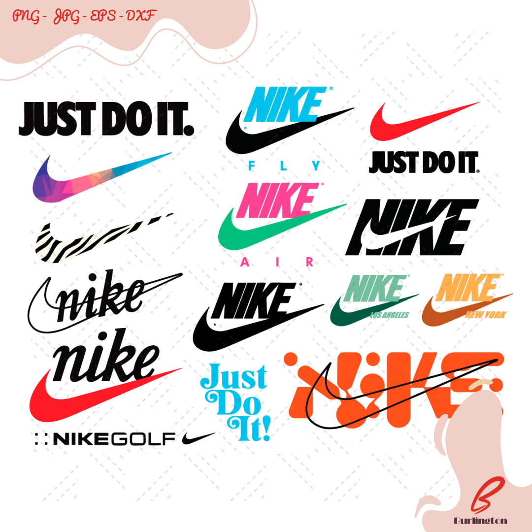 Nike Logos Svg Bundle, Trending Svg, Nike Svg, Nik - Inspire Uplift
