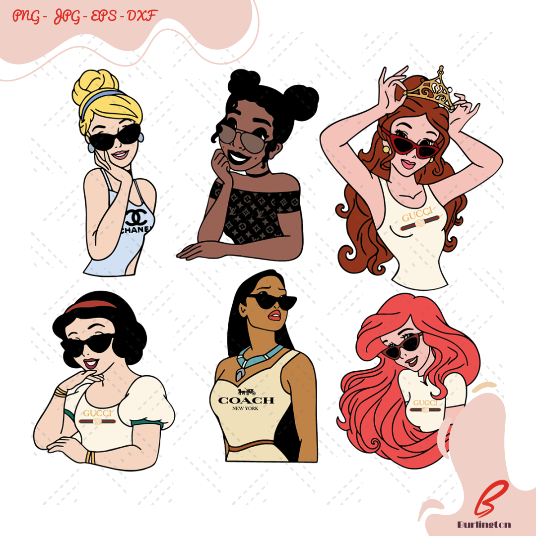 Disney Princess Svg Bundle, Trending Svg, Tiana Sv - Inspire Uplift