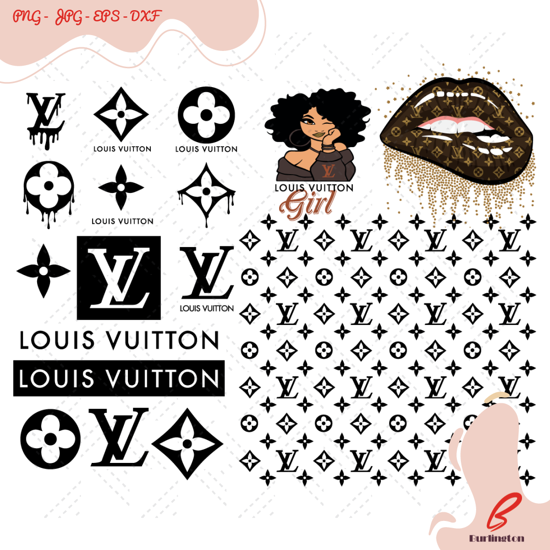 Louis Vuitton Logo Svg Bundle, Trending Svg, Louis - Inspire Uplift
