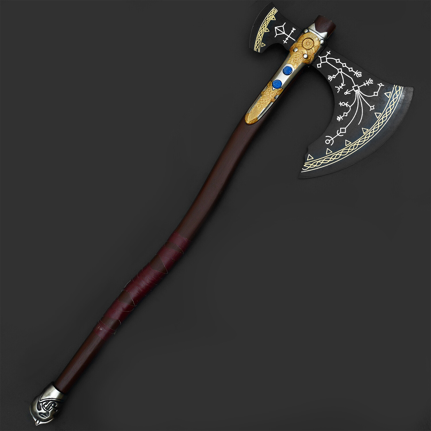 GOD OF WAR AXE CUSTOM HANDMAE AXE HUNTING AXE STAINLESS STEE | Inspire ...