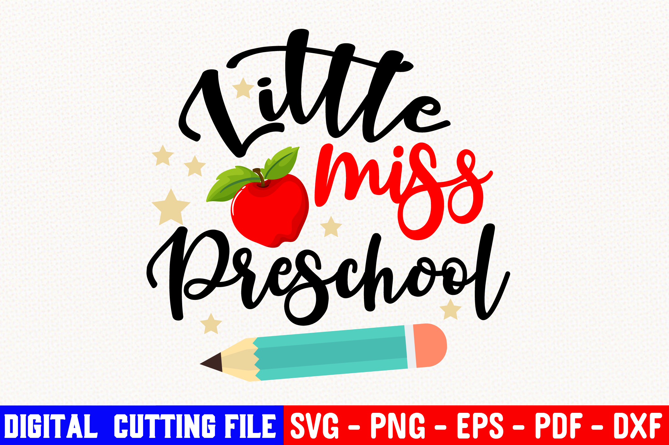 Little Miss Preschool Svg, Back To School Svg, Little Miss S | Inspire ...