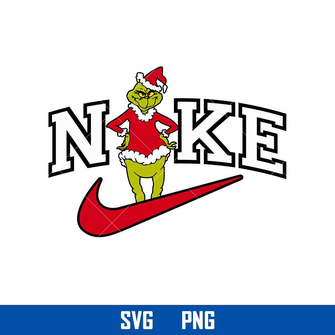 Nike Grinchmas Svg, Nike Logo Svg, Grinch Christmas Svg, Nik | Inspire ...