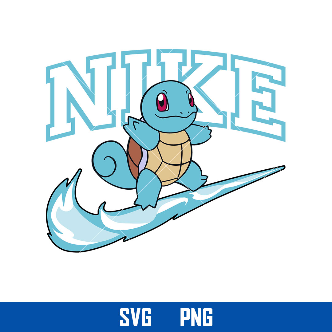 Nike Squirtle Svg, Nike Pokemon Logo Svg, Nike Logo Svg, Pok | Inspire ...