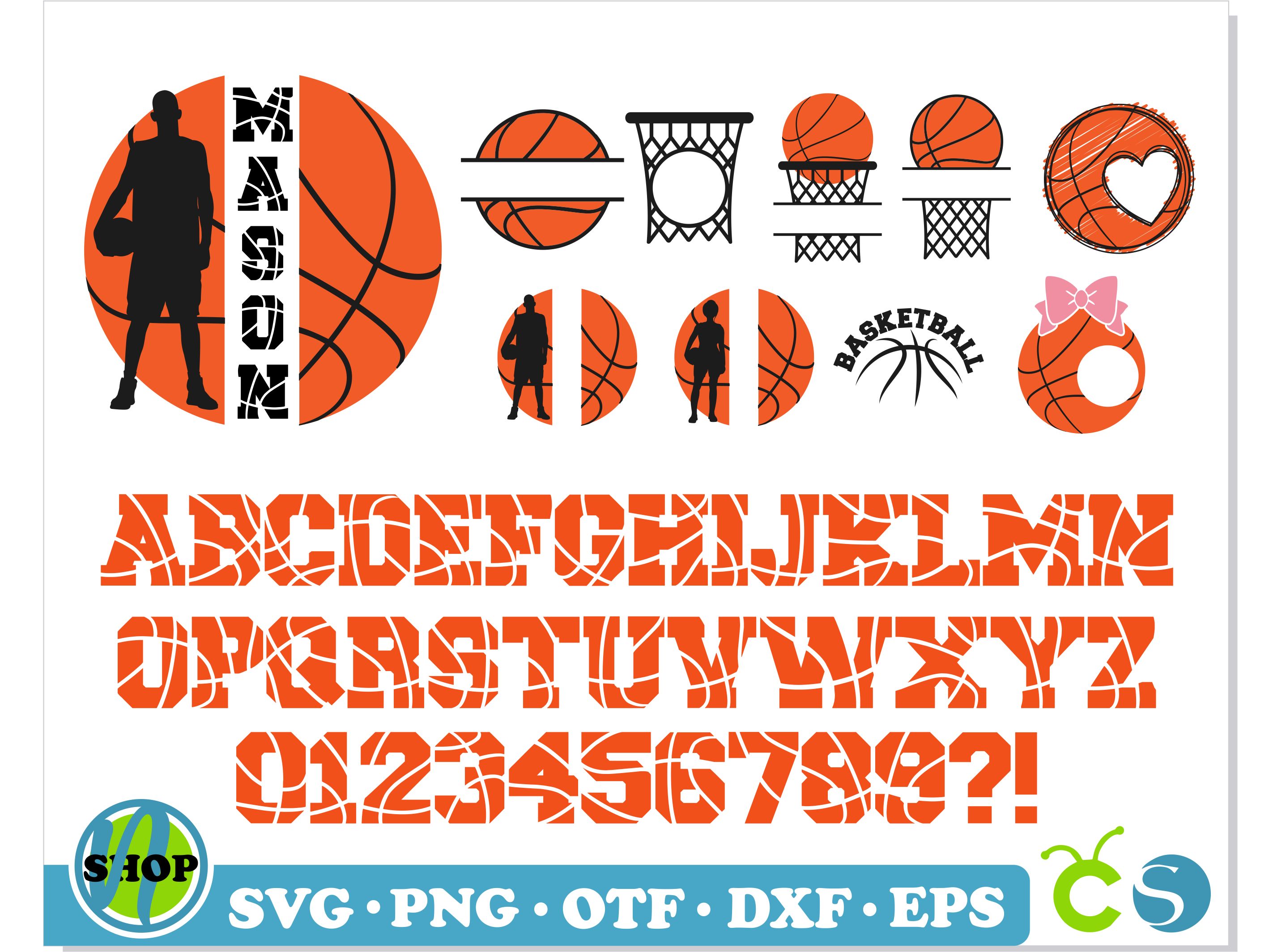 Basketball SVG Bundle | Basketball Font svg Cricut, Basketba - Inspire ...