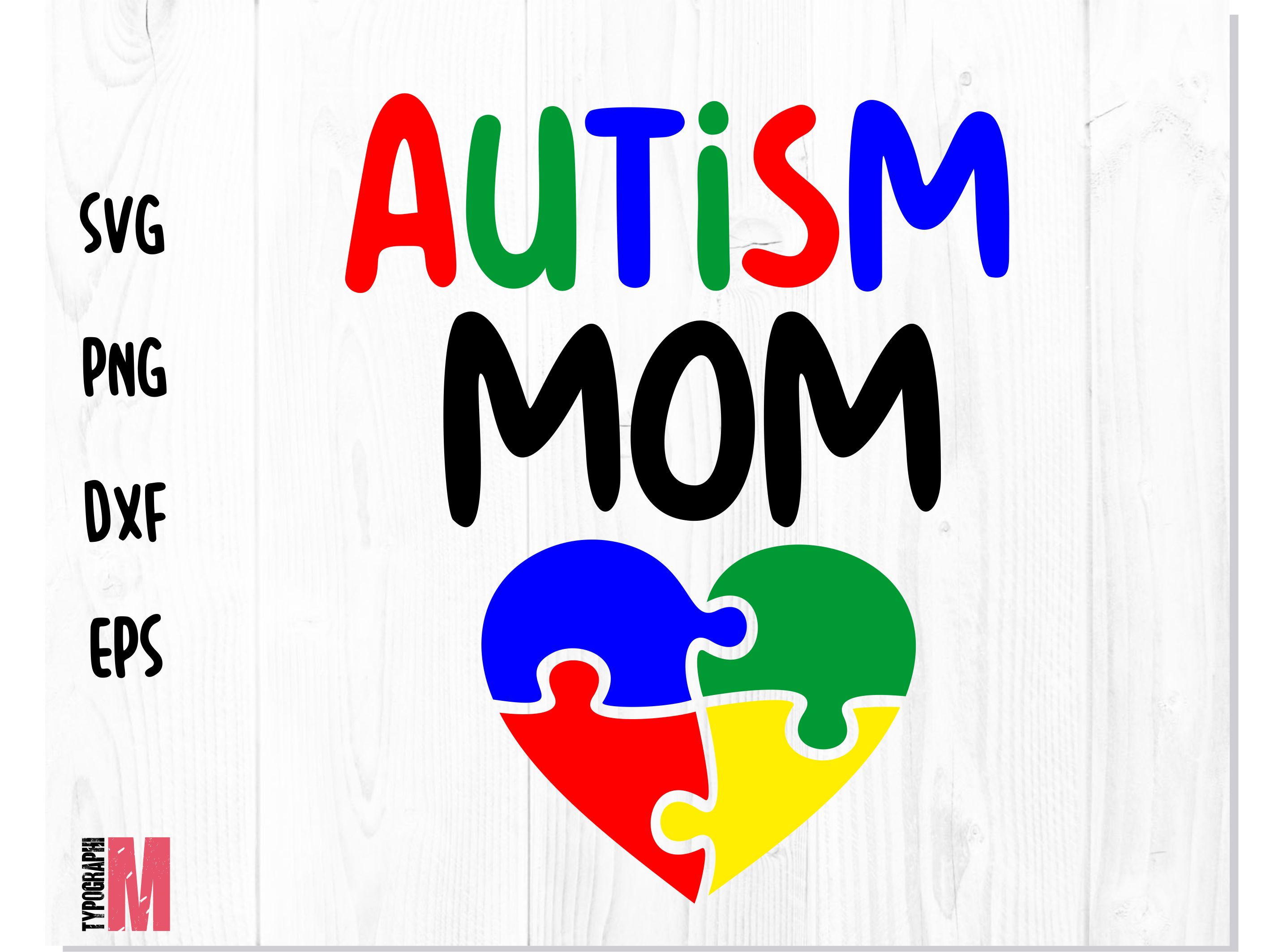 Autism PNG SVG Autism MOM SVG, Autism SVG, Autism puzzle SVG | Inspire ...