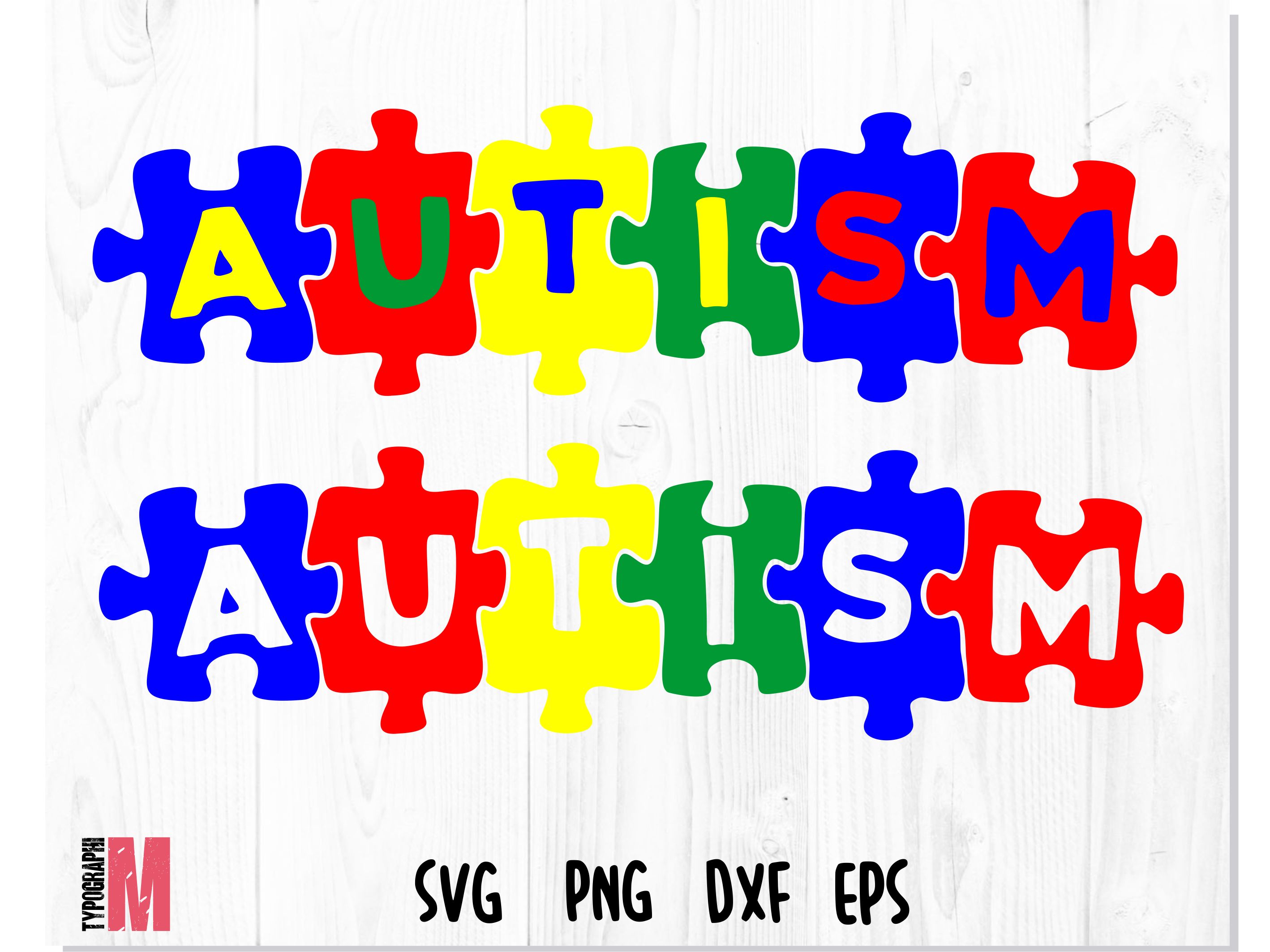 Autism Puzzle SVG, Autism Puzzle PNG, Autism puzzle vector f | Inspire ...