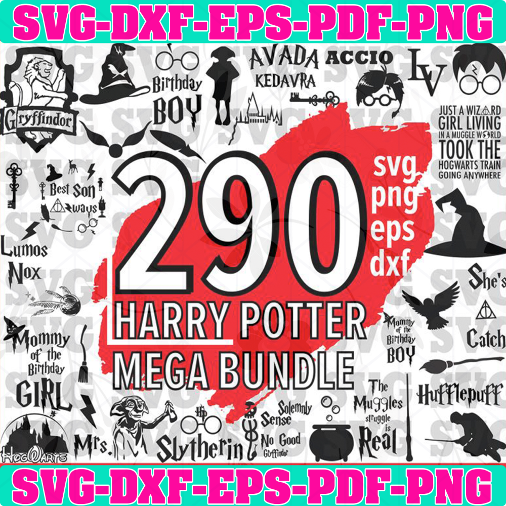 Harry potter,SVG, PNG, DXF, Harry Potter svg, png, dxf | Inspire Uplift