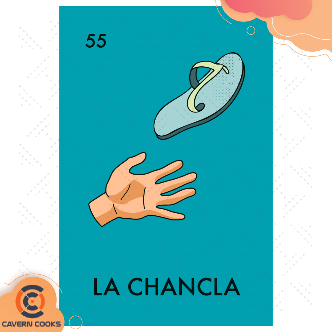 La Chancla Sandal Mexican Lottery Card Svg T | Inspire Uplift