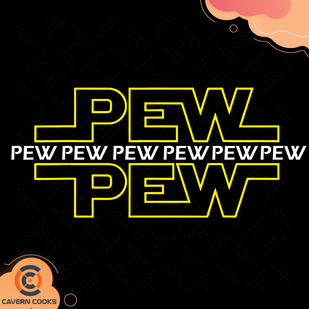 Pew Pew Pew Star Wars Font Svg TD210427QQ8 | Inspire Uplift