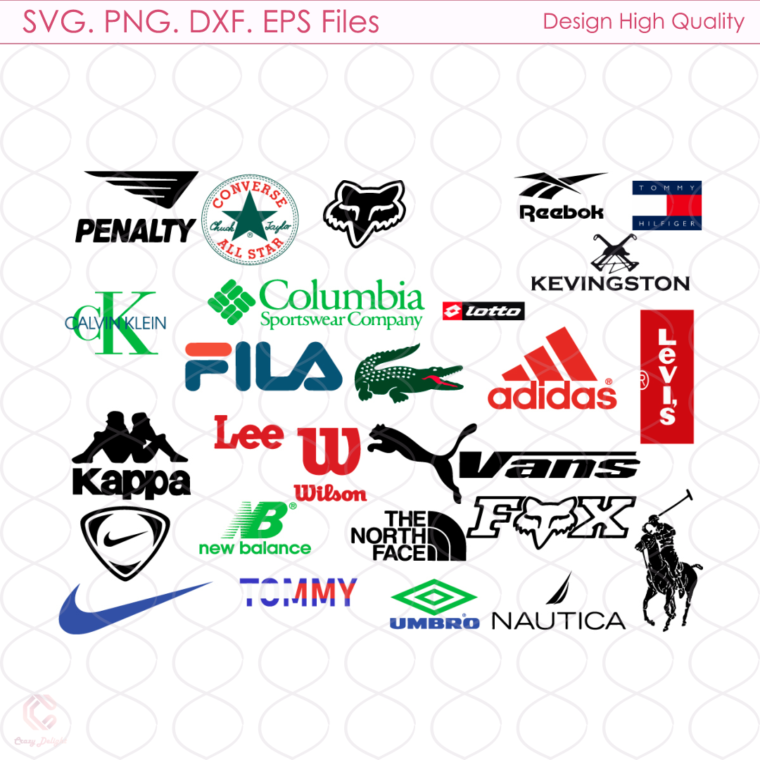 Logo Brand Bundle Svg, Famous Logo Svg, Logo Svg, Nike Logo - Inspire ...