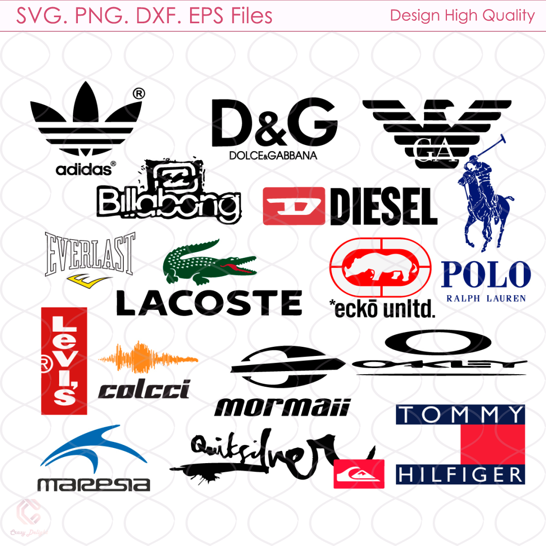 Brand Logo Svg Bundle, Logo Bundle Svg, Famous Logo Svg, Log - Inspire ...