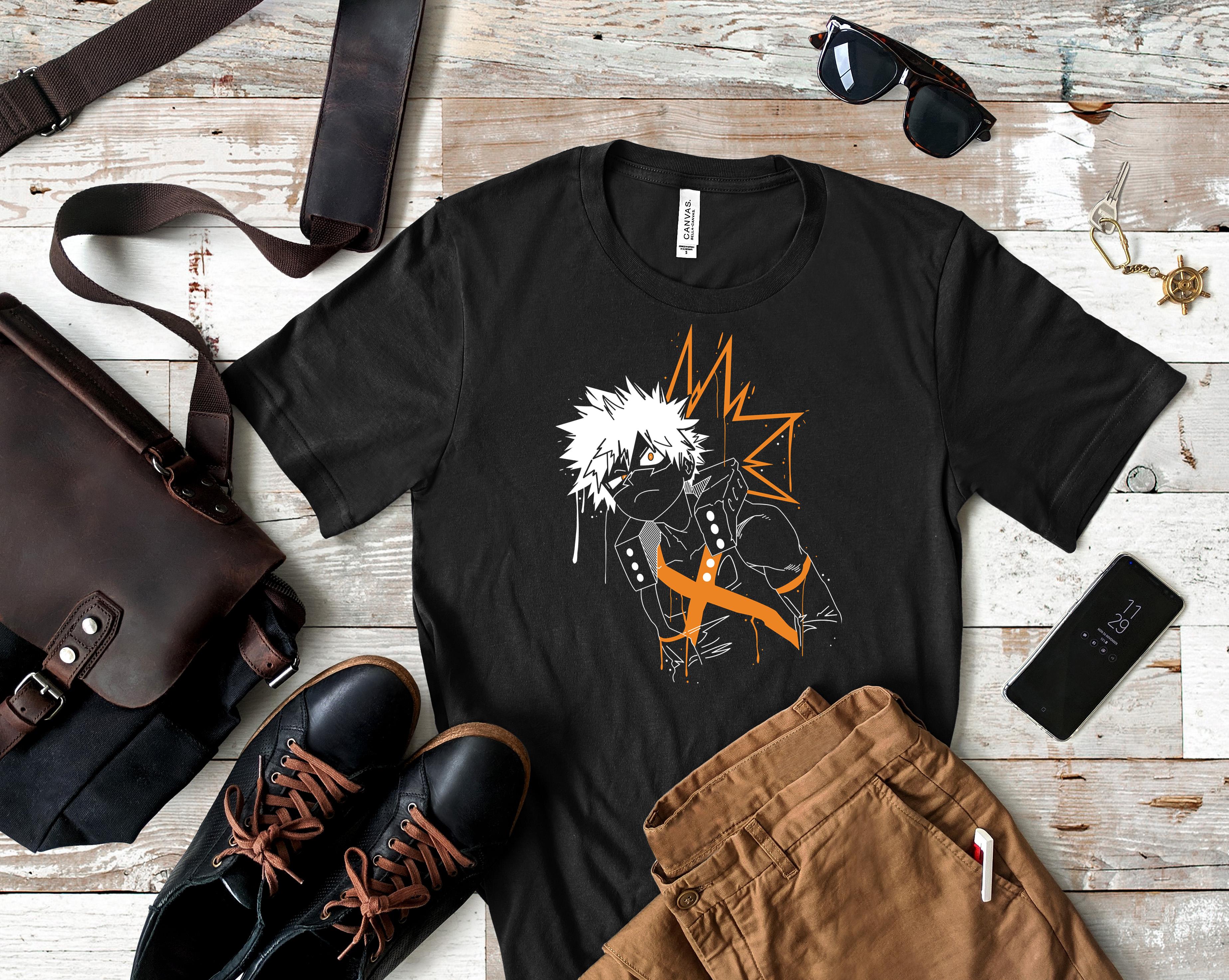 Katsuki Bakugo Shirt, Katsuki Bakugo T Shirt, Bakugou Katsuk | Inspire ...