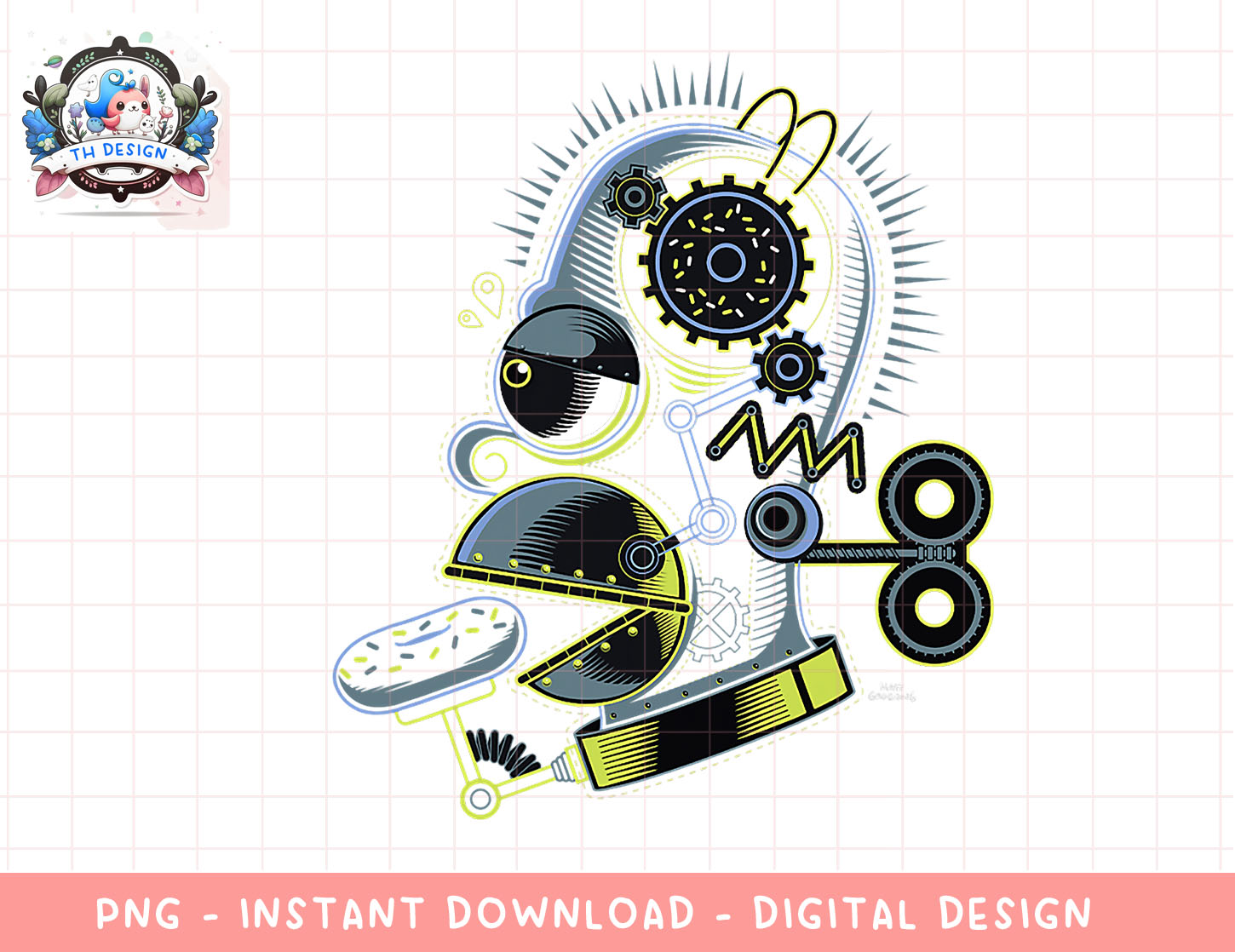The Simpsons Homer Inner Workings png, sublimation.jpg | Inspire Uplift