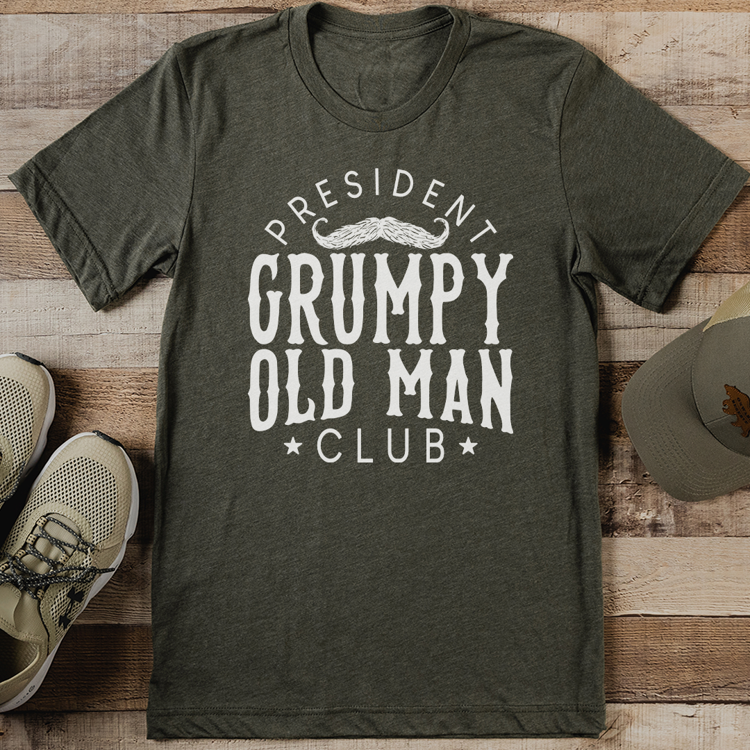 President Grumpy Old Man Club Tee | Inspire Uplift