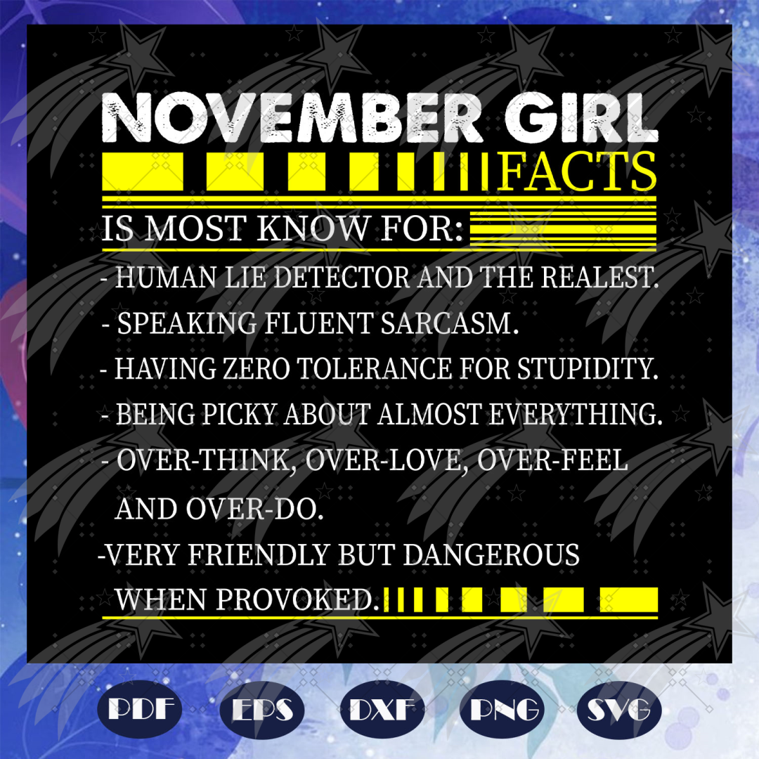 November Girl Svg, Queen Born In November Svg, Born In Novem - Inspire ...