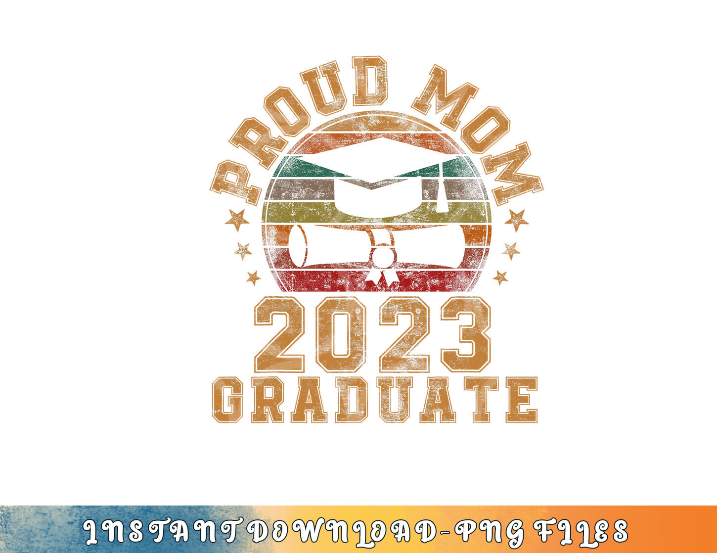 Proud Mom of a 2023 Graduate Mother Senior Graduation Gift p - Inspire ...