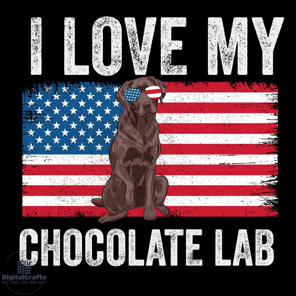 I Love My Chocolate Lab Svg, Trending Svg | Inspire Uplift